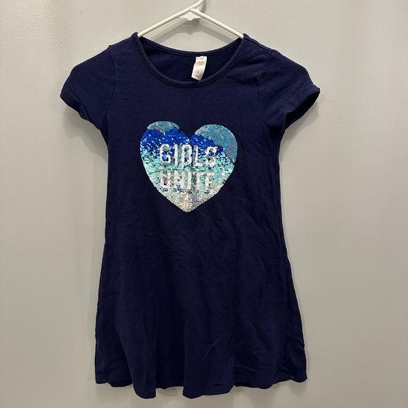 Justice | Dresses | Justice Flip Sequin Dress Girls 8 | Poshmark
